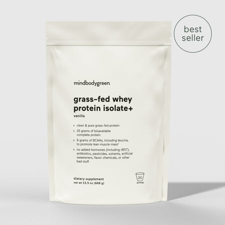 grass fed whey protein isolate+