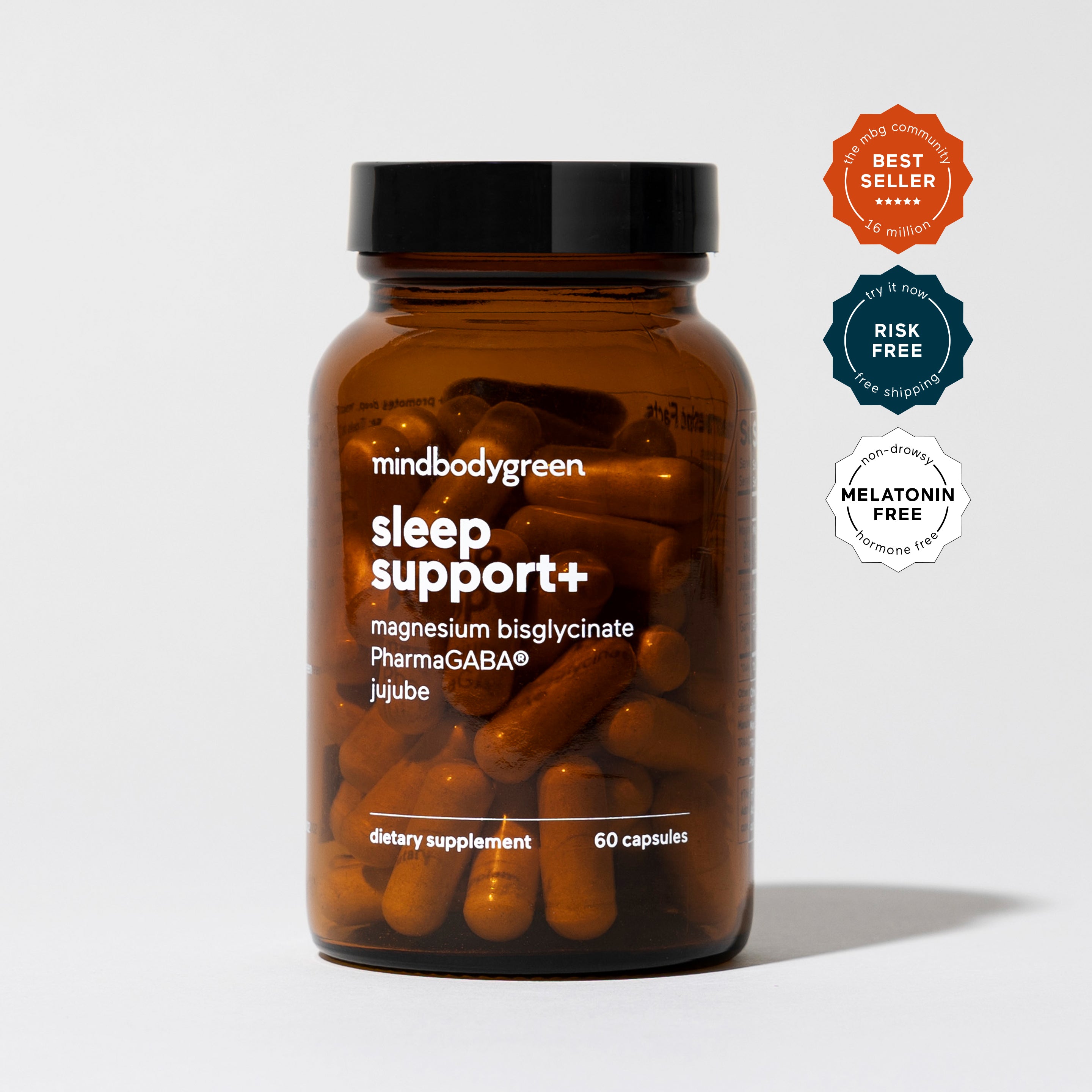 melatonin-free sleep support+ | Magnesium, GABA, & jujube